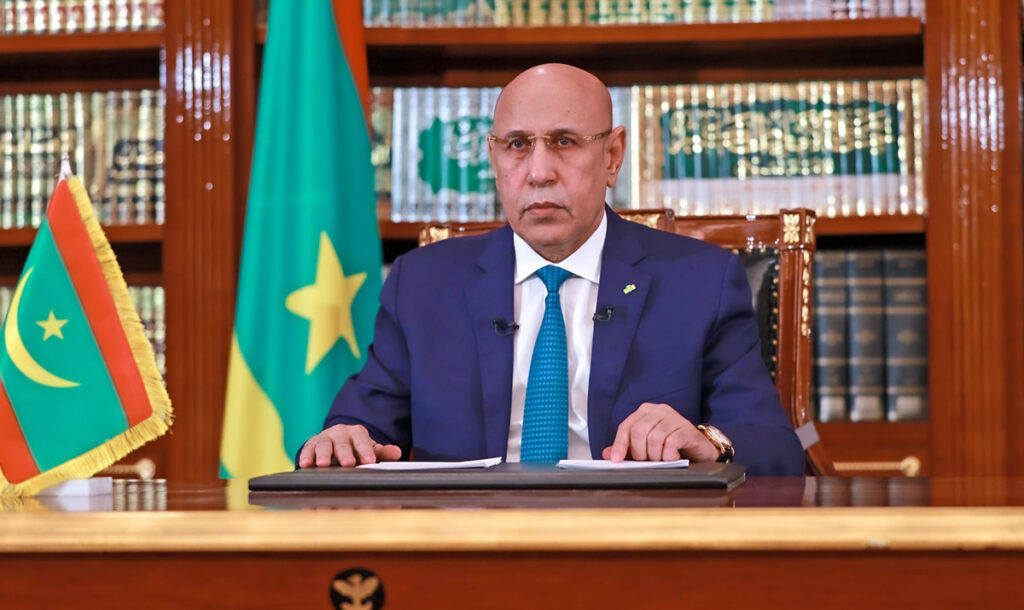 Interview with SEM. Mohammed Ould Cheikh El Ghazouani, President ...
